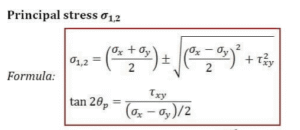 Value of Principal Stresses in Structural Engineering